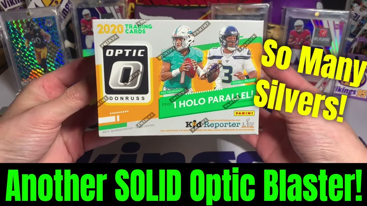 Gotta Love These Optic Football Blaster Boxes! Another Solid 2020 Optic ...