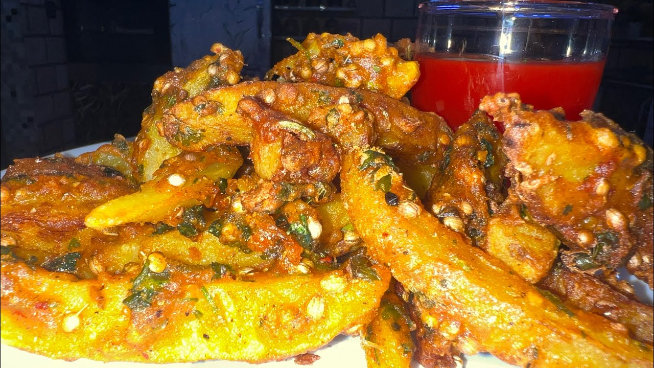 CRISPY MASALA FRIES | HOW TO MAKE CRISPY FRIES | MASALA FRENCH FRIES ...