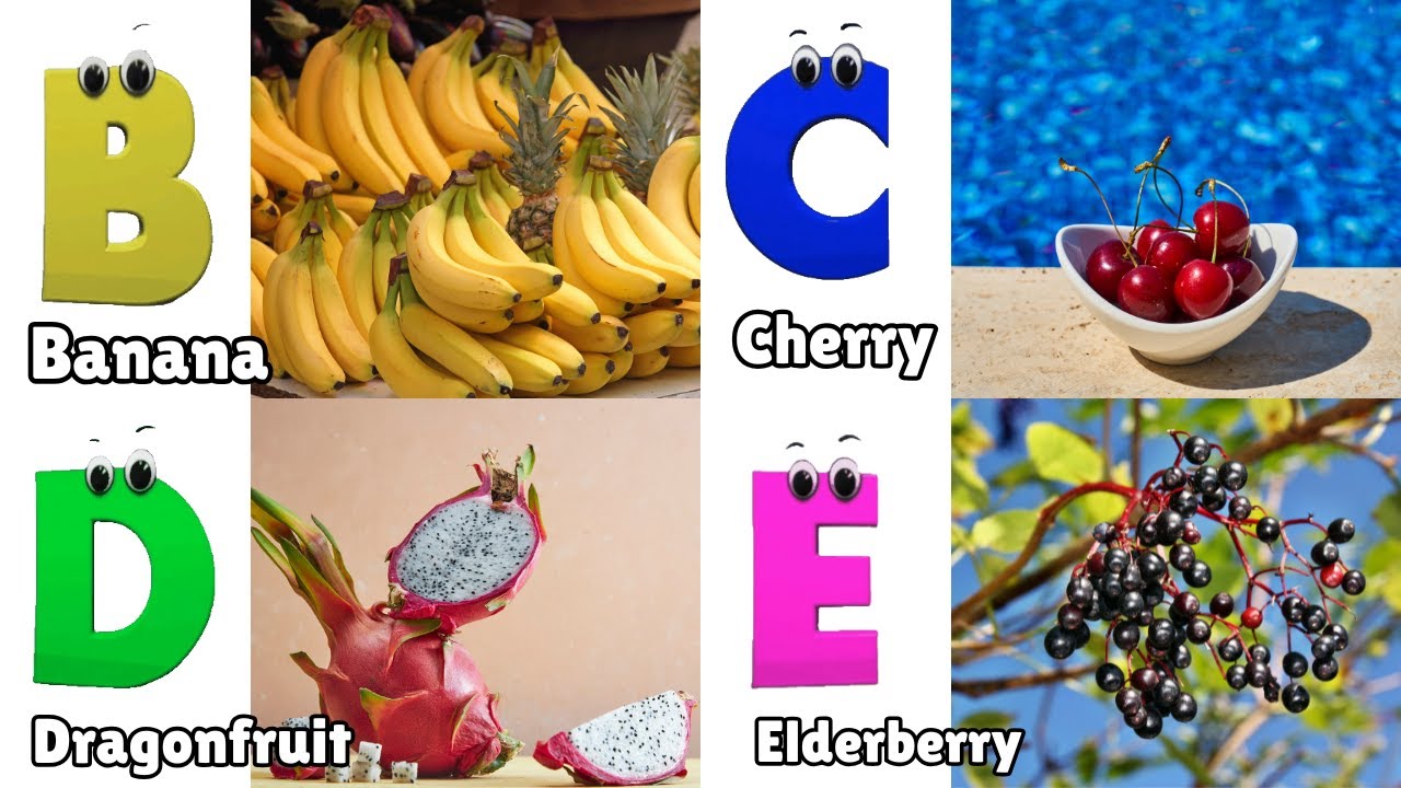 Fruit ABC Song | Fruit Alphabet Song | Phonics for Kids | Alphabet ...