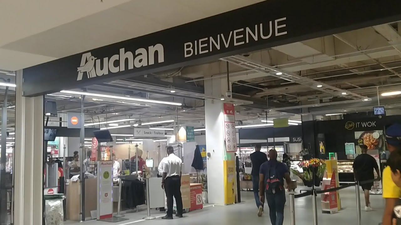 Supermarket in France , Auchan ( Part -1) - YouTube