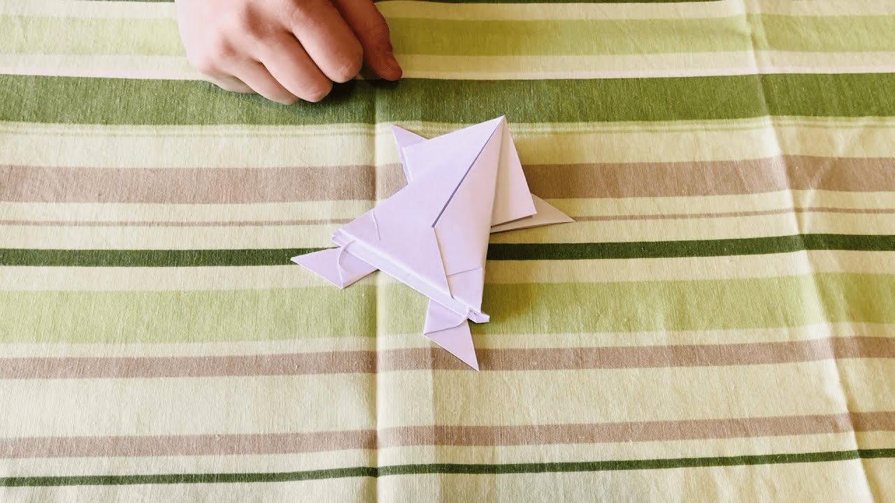 Origami Rana Salterina - YouTube