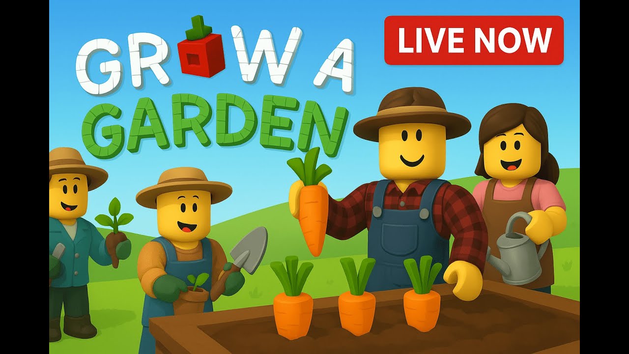 🔴ROBLOX - GROW A GARDEN NEW UPDATE LAGI ! OTW LEBARAN 2026 LIVE KE37 ...