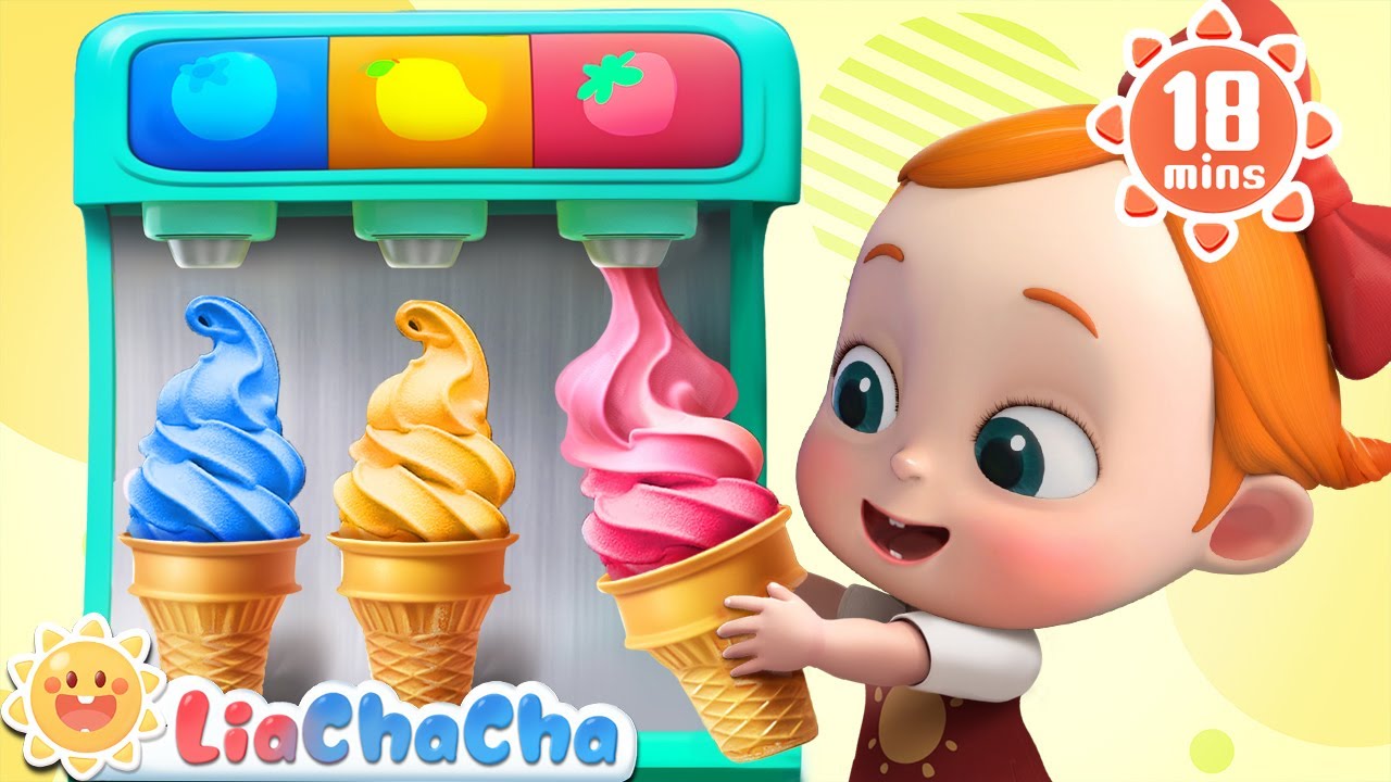 Ice Cream Song | Colorful Juice Song + More Yummy Food Songs ...