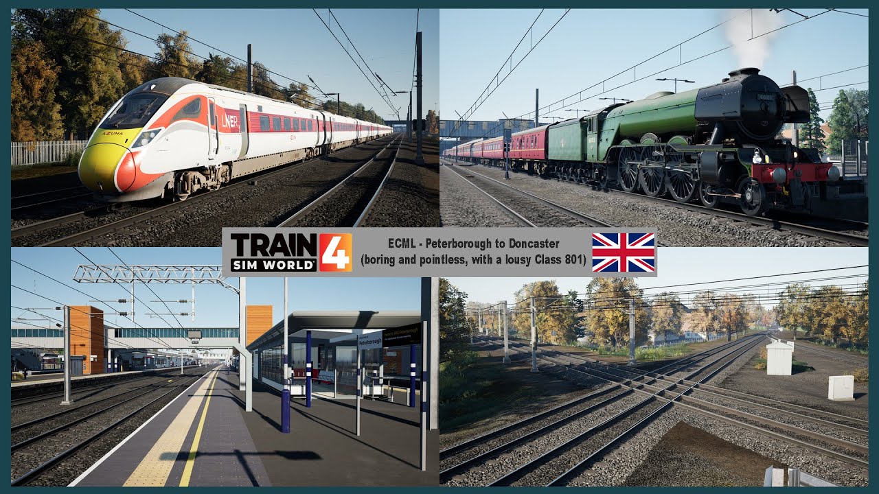ECML - Peterborough to Doncaster (and Flying Scotsman) Review ~ Train ...