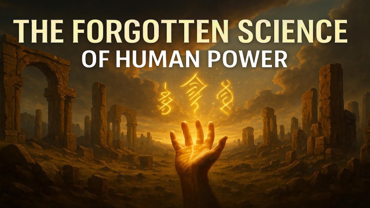 The Forgotten Science of Human Power: What They Erased From History. # ...
