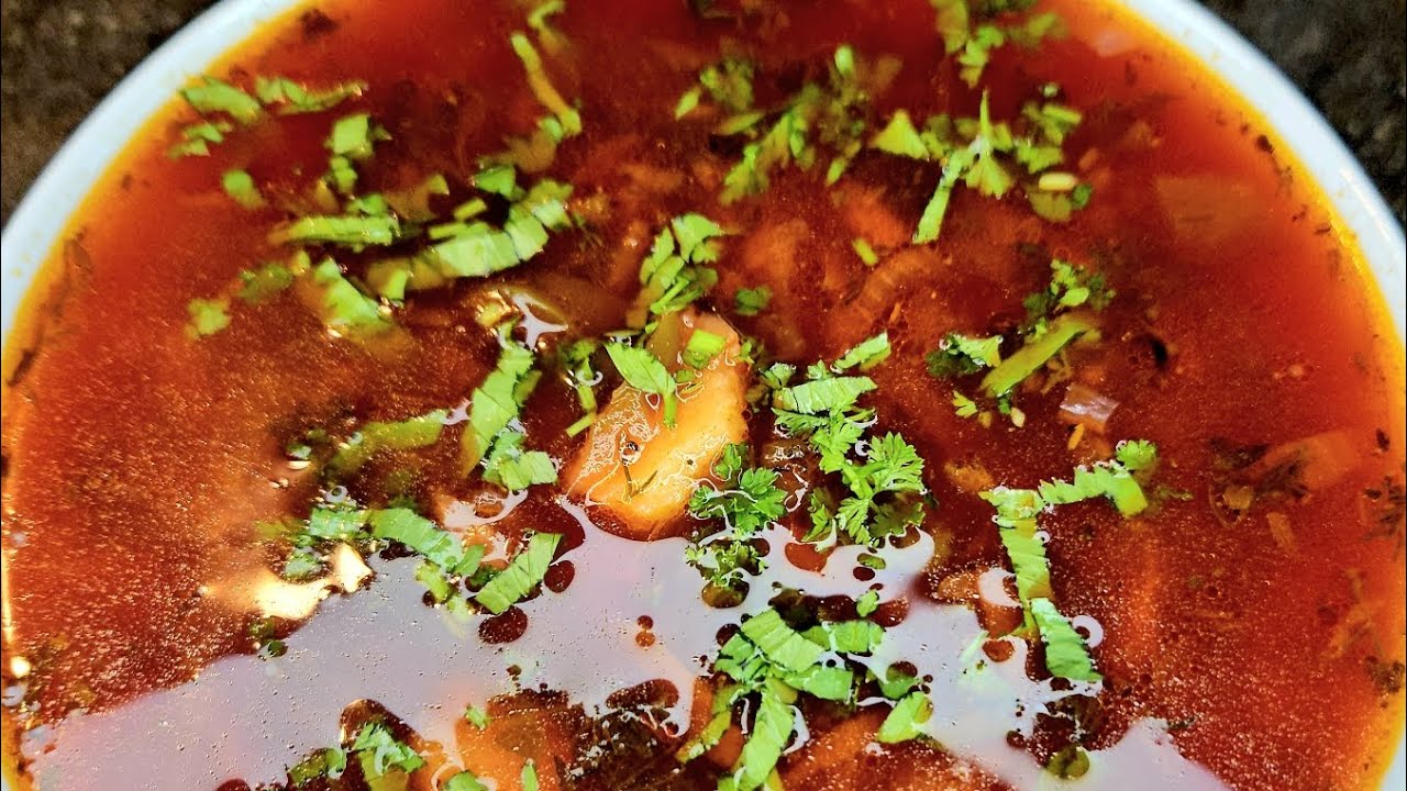 The Best Red Borsch Soup. Cel mai delicios bors rosu cu fasole. De Post ...