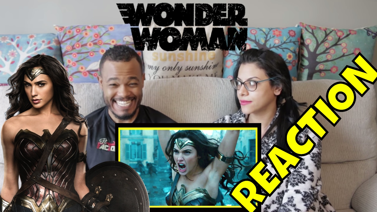 WONDER WOMAN [Official Final Trailer] (REACTION) - YouTube