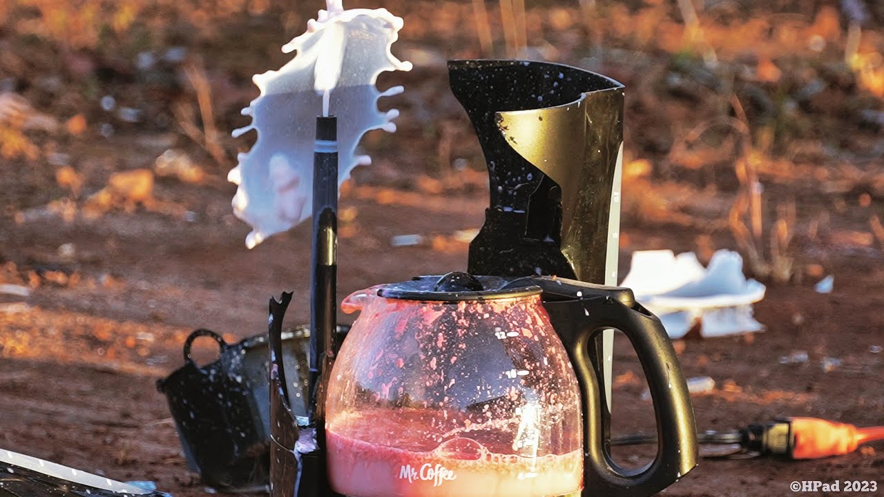 Mr Coffee Maker Destruction - YouTube