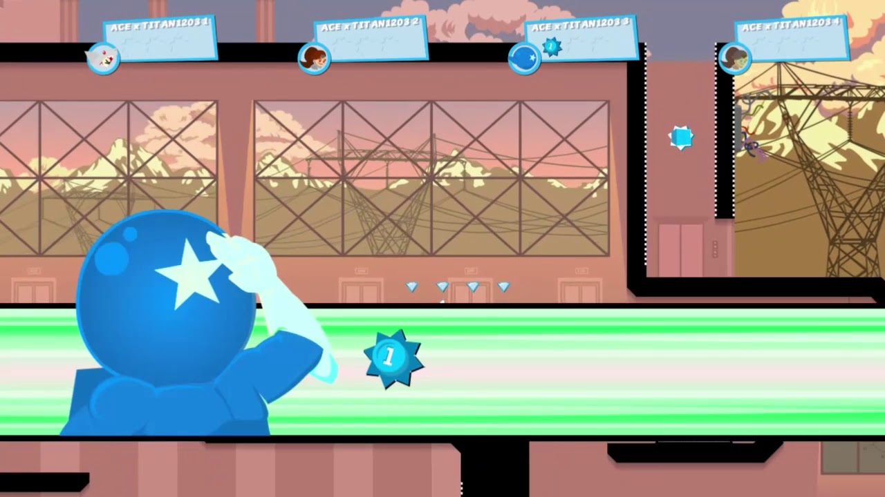 SpeedRunners gameplay 4 Players - YouTube