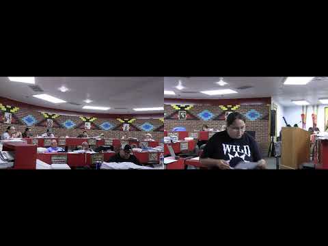 Oglala Sioux tribal council meeting 6/30/26