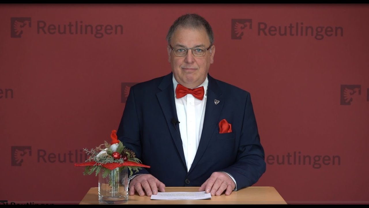 Ansprache von Oberbürgermeister Thomas Keck Weihnachten 2020 - YouTube