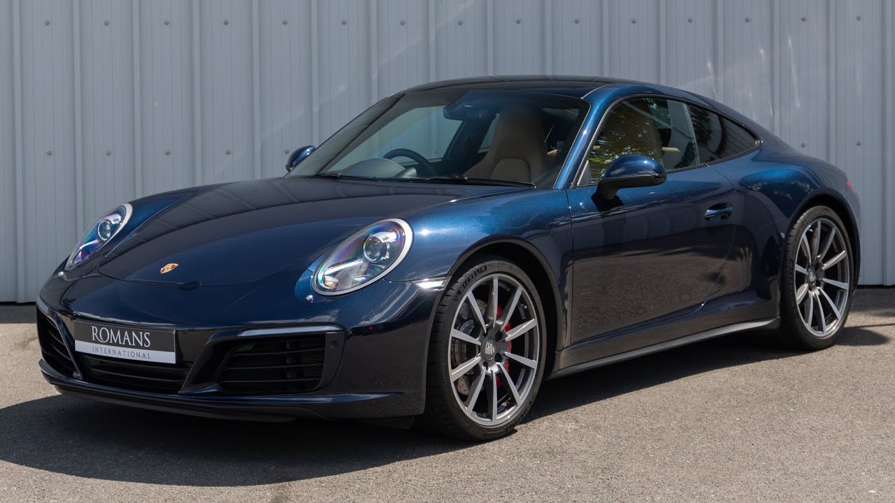 2018 Porsche 911 (991.2) Carrera 4S - Night Blue Metallic - Walkaround ...