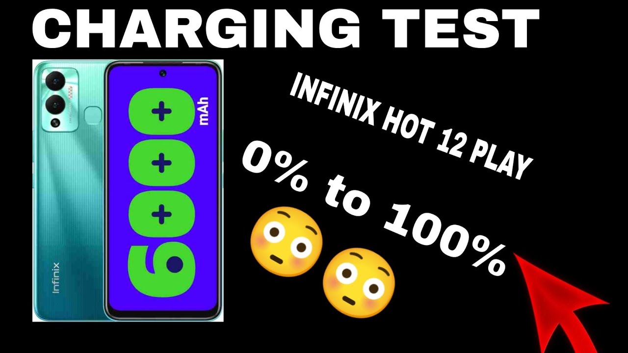 Infinix hot 12 Play charging test | Infinix hot 12 Play 18W charging ...
