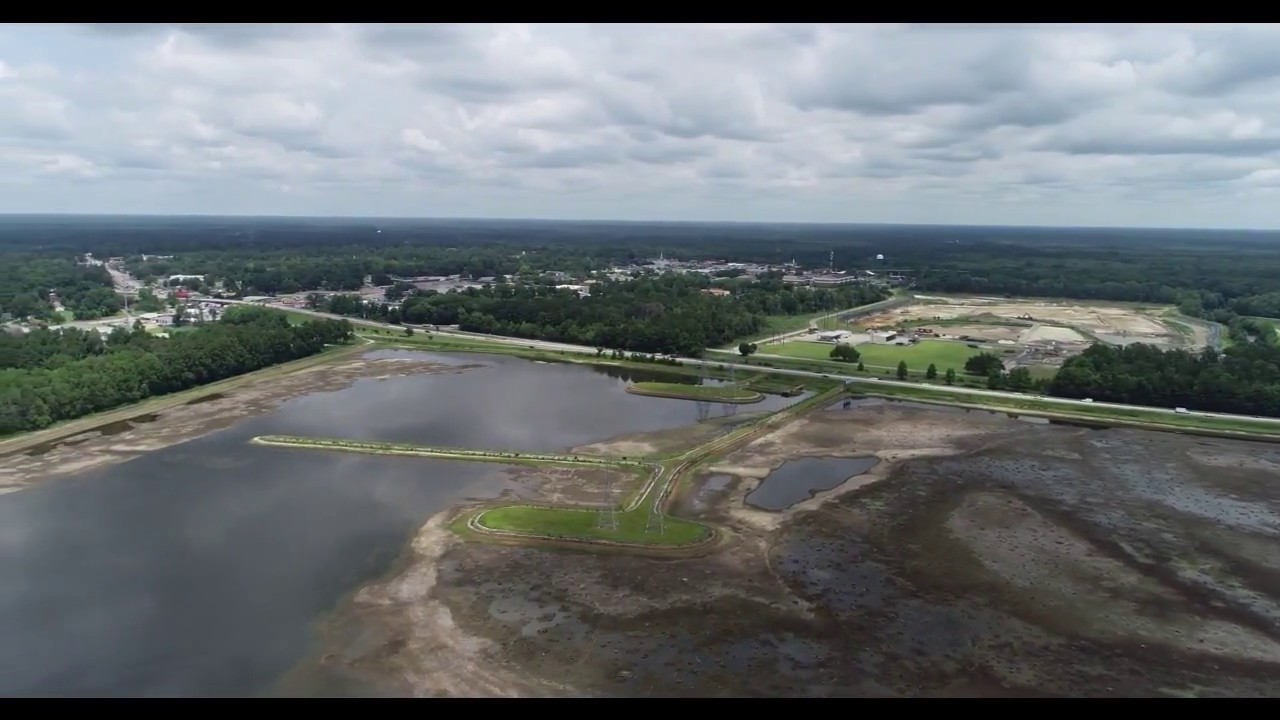 Lake Busbee Drained - YouTube