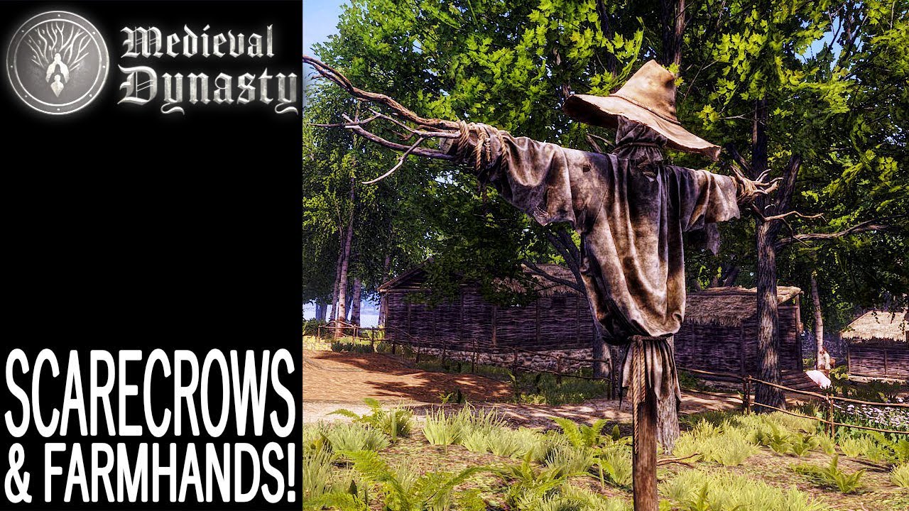 Scarecrows & Farmhands! | Medieval Dynasty Gameplay | EP 72 - YouTube