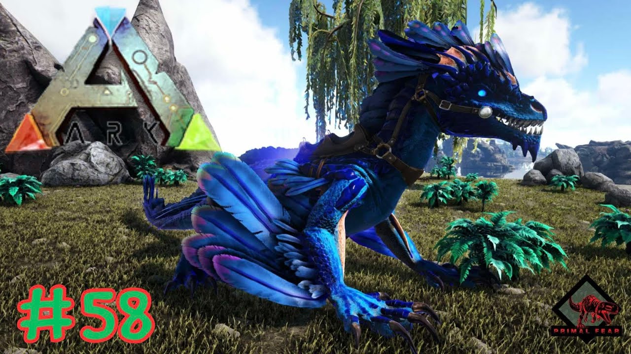 ARK Primal Fear EP.58 จับเซเลสเทียลร็อคเดรค (Celestial Rock Drake) - YouTube