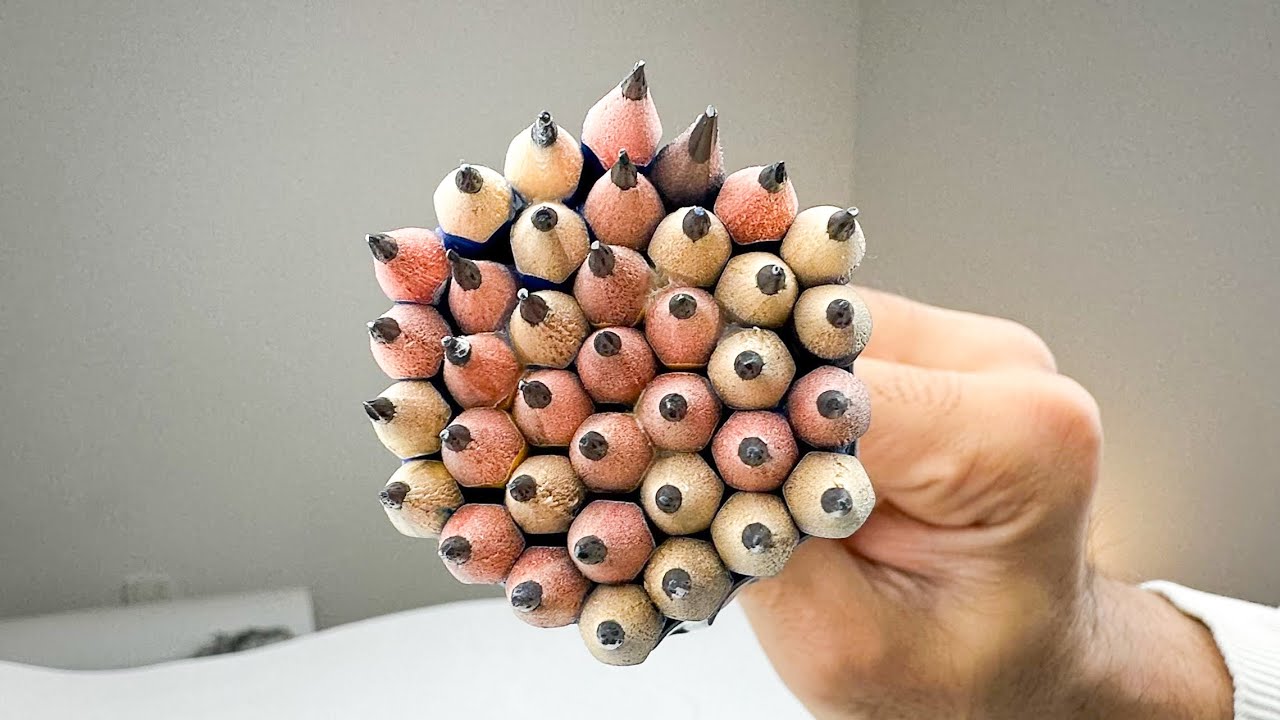 I Built The World's Weirdest Pencil! - YouTube