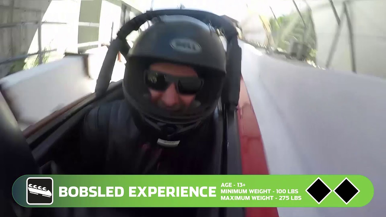 Summer Bobsled Experience - YouTube