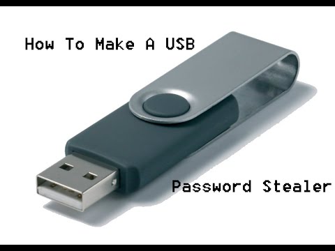 How To Turn A USB Into A Password Stealing Device /// Tutorial - YouTube