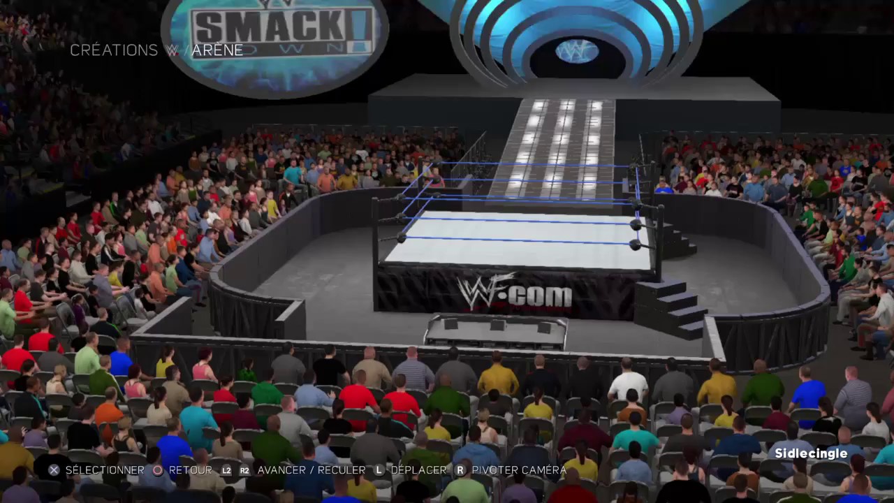 WWE 2K17 - Smackdown ! 1999/2001 Arena 100% identical - YouTube