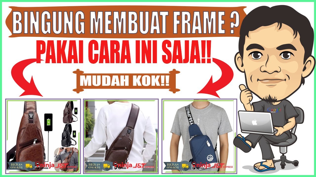 Cara Mudah Membuat Frame Foto Produk Shopee TokoPedia Lazada ...