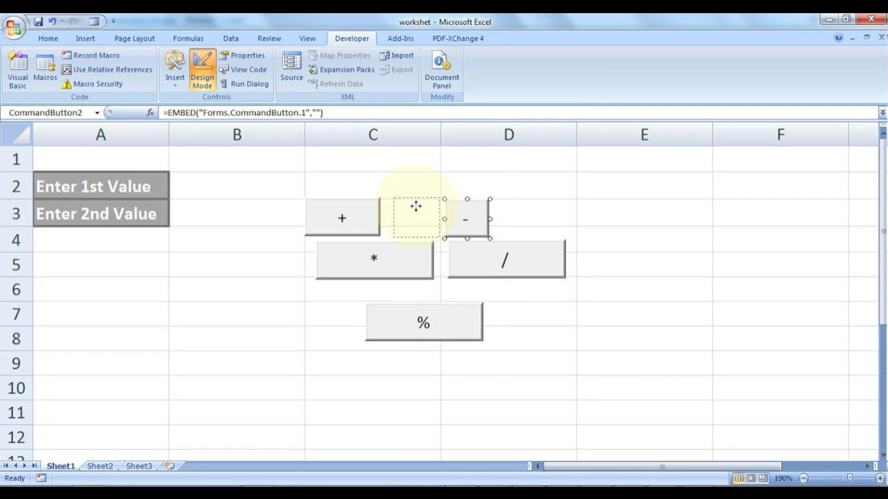 Microsoft Excel How To Work Arithmetic Operations In Excel Using Vba 3 ...