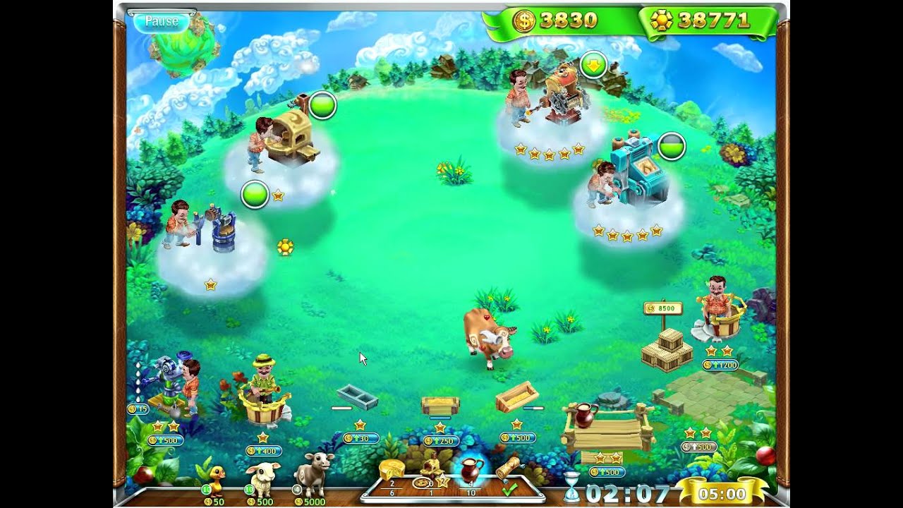 Snow Globe: Farm World - Level 4-7 & 4-8 - YouTube