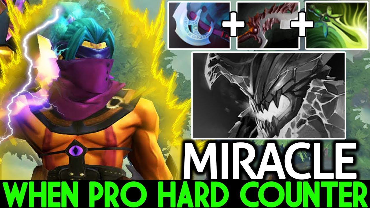 MIRACLE [Anti Mage] No Respect Bring AM Mid Counter OD 7.25 Dota 2 ...