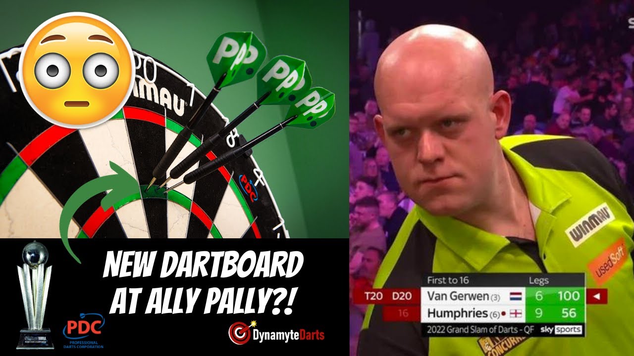 NEW DARTBOARD at ALLY PALLY?! (This Could Be A GAME CHANGER!) - YouTube
