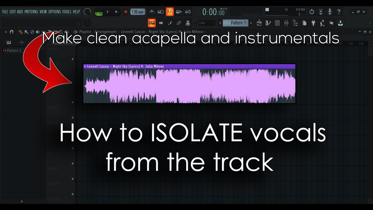 How To Remove/Isolate Vocals From a Song In a Single Click | Make Clean ...