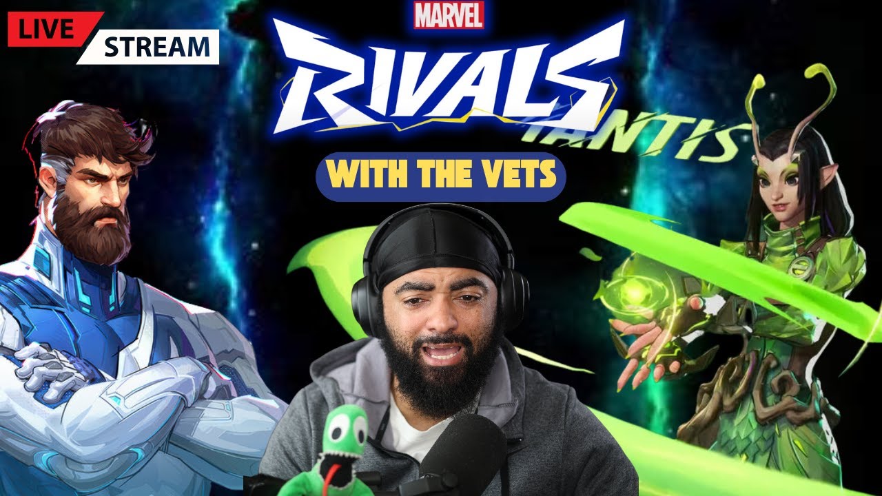 LIVE: Marvel Rivals with the Vets 🪖 – Chaos & Fun! - YouTube