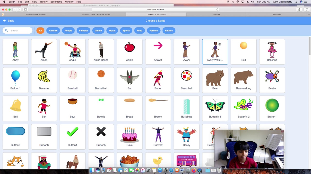 Creating a Scratch game called Late for School - Part 1 - YouTube