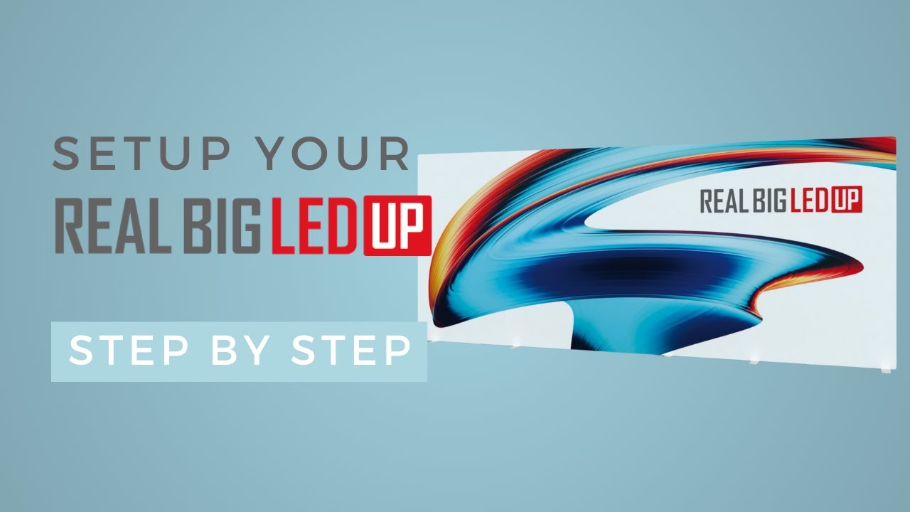 Setup your REAL BIG LEDUP - YouTube