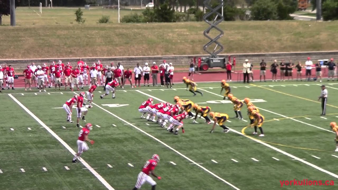 York Lions | Football vs. Queen's Gaels highlights - August 25, 2013 ...