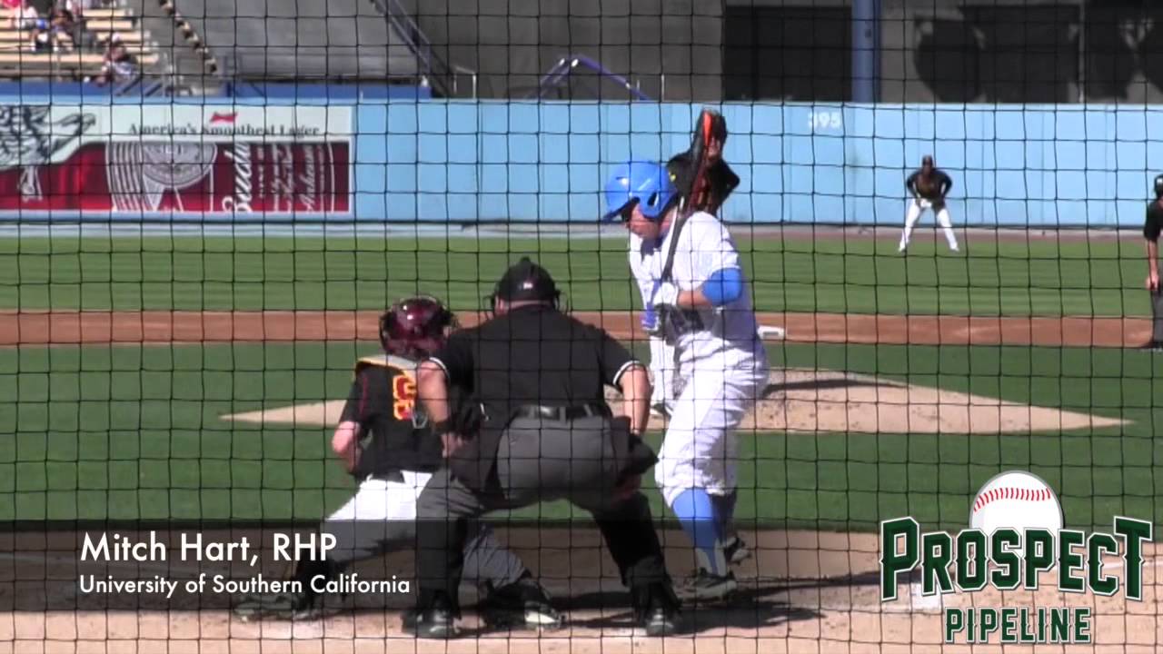 Mitch Hart Prospect Video, RHP, University of Southern California - YouTube