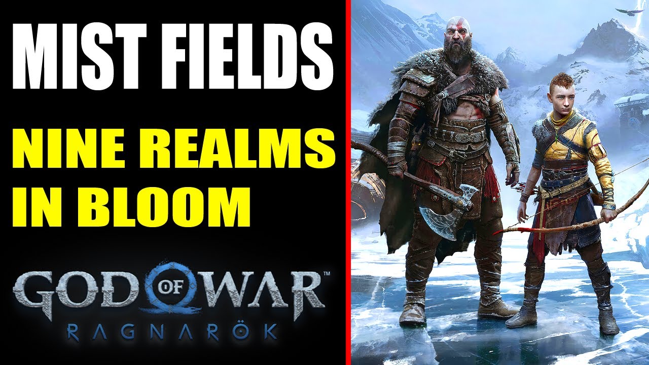 Mist Fields Nine Realms in Bloom | God of War Ragnarök - YouTube