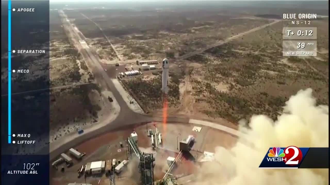 Sneak peak into Blue Origin rocket facility as rocket launches in Texas ...