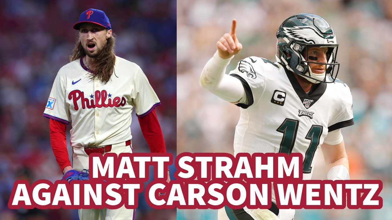 Matt Strahm Faced Carson Wentz In His Last High School Game - YouTube