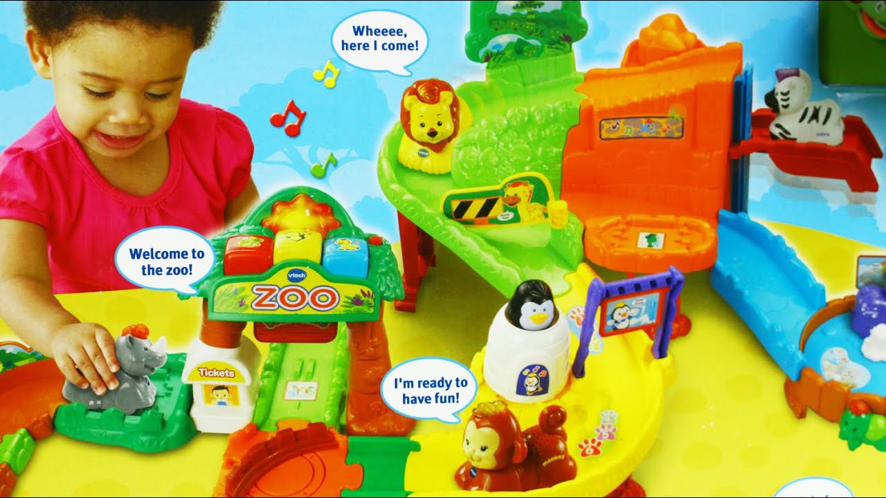 Toot-Toot Animals Safari Park / Park Safari dla Zwierząt - VTech Baby ...