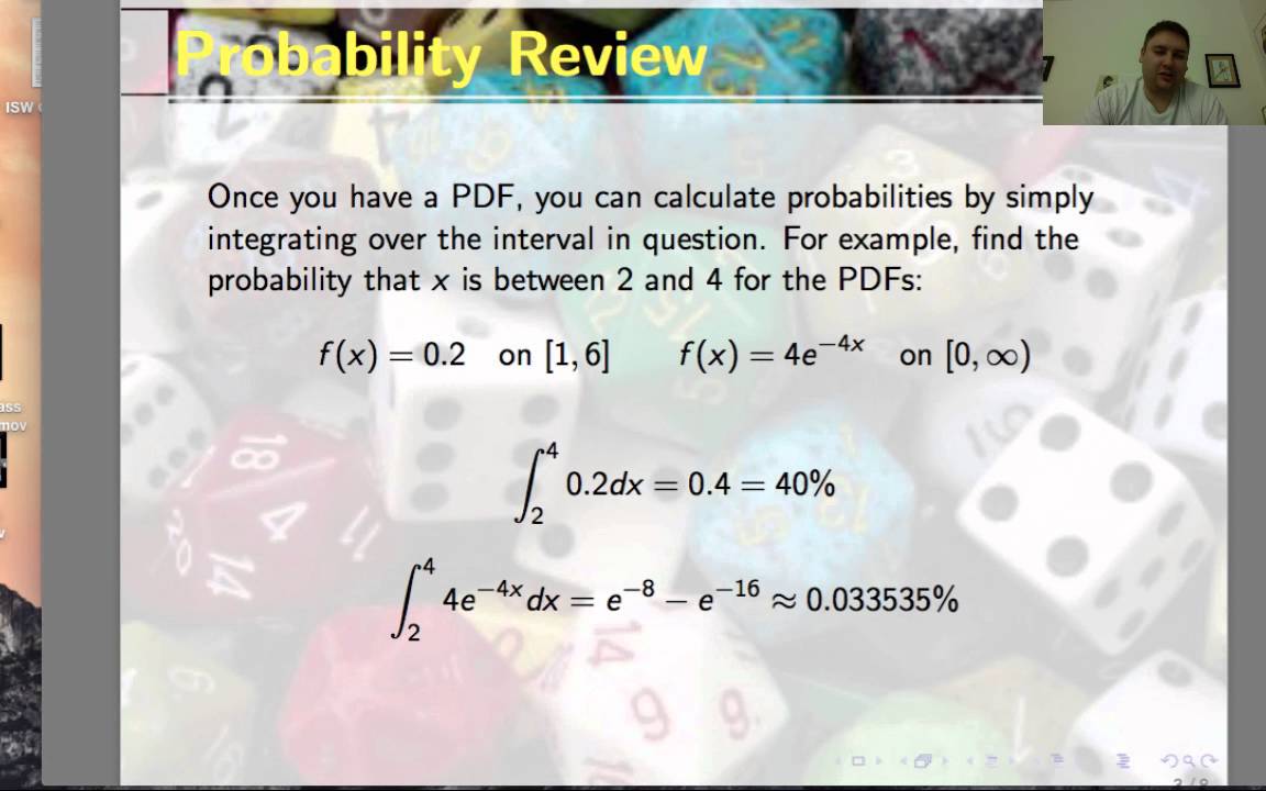 Double Integrals: Probability - YouTube