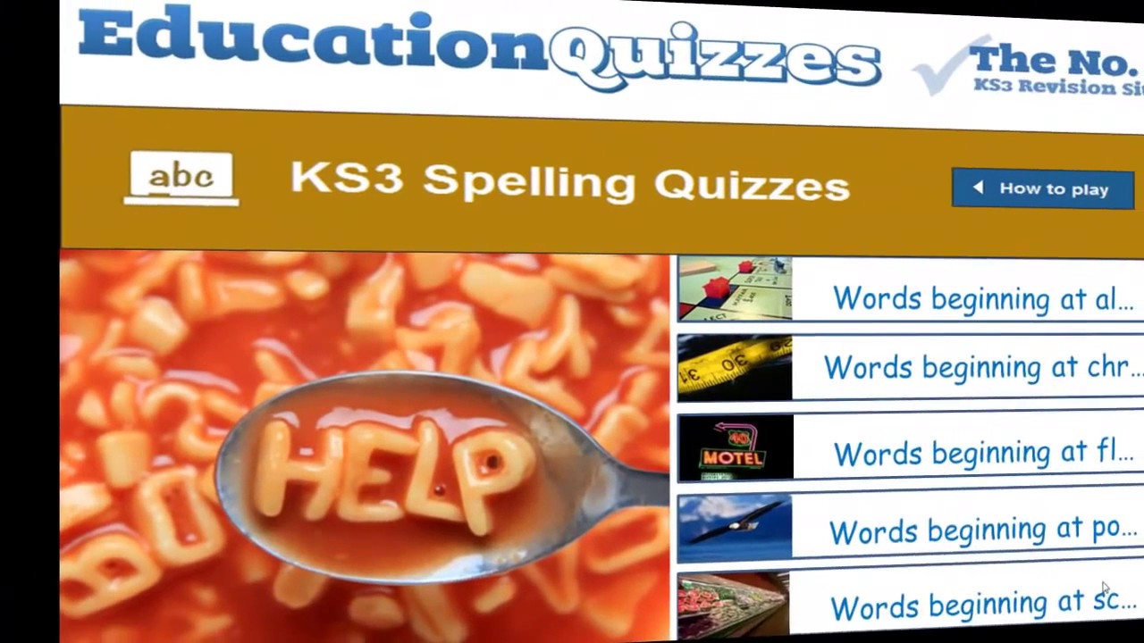 KS3 Spelling - A Fun and Efficient way to Learn Difficult Words - YouTube