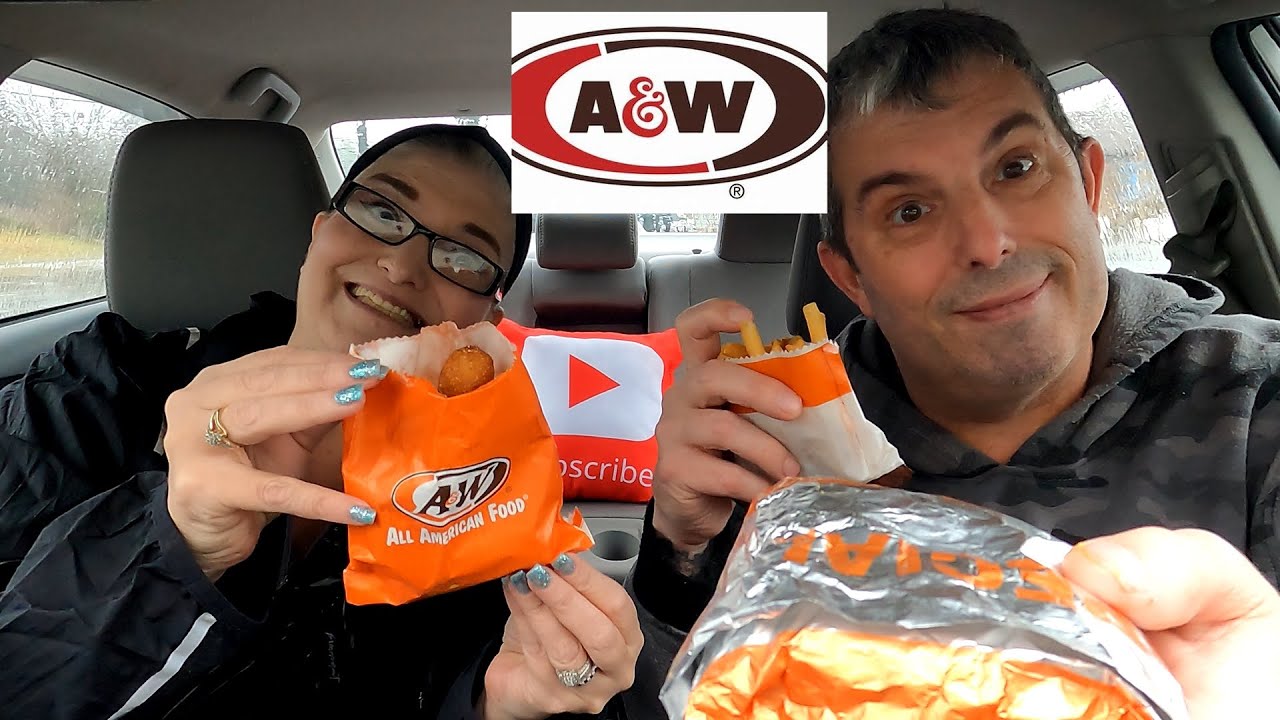 A&W food review - YouTube