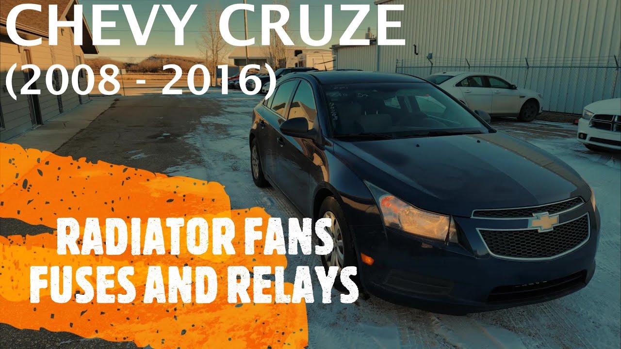 Chevrolet Cruze - RADIATOR / COOLING FAN FUSE AND RELAY LOCATION (2008 ...