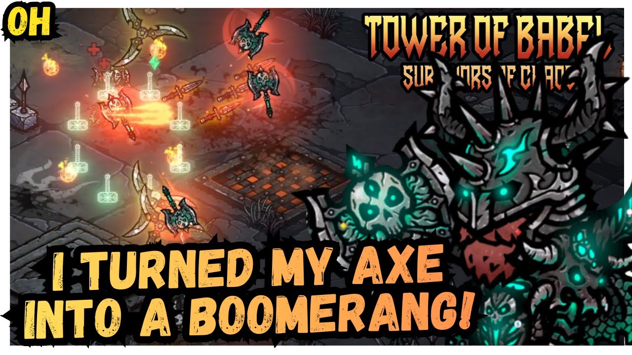 I Turned My Axe Into A BOOMERANG! Tower Of Babel: Survivors Of Chaos ...