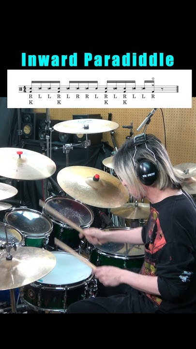 Inward Paradiddle Drum Fill-in インワードパラディドル ドラムフィルイン Drum Fill-in #drums #sakaedrums #rudiments ...