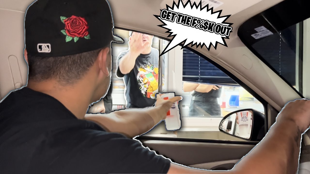 REVERSE DRIVE THRU CHALLENGE! - YouTube