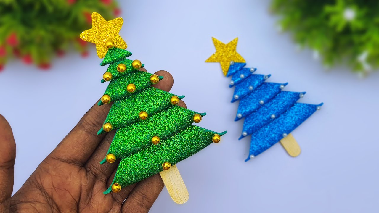 DIY Easy Christmas Mini Tree | Christmas Tree Decoration Ideas ...