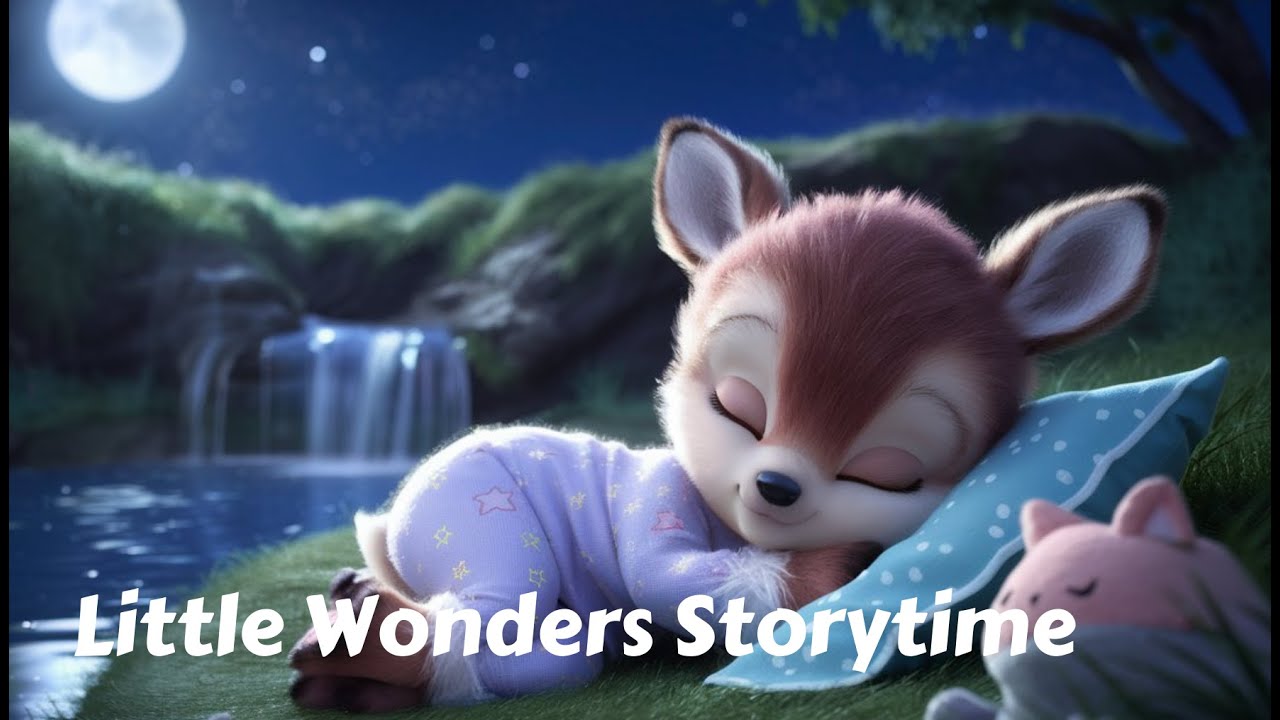 Soothing Guitar Lullaby with Waterfall Sounds | Calming Sleep Music for ...