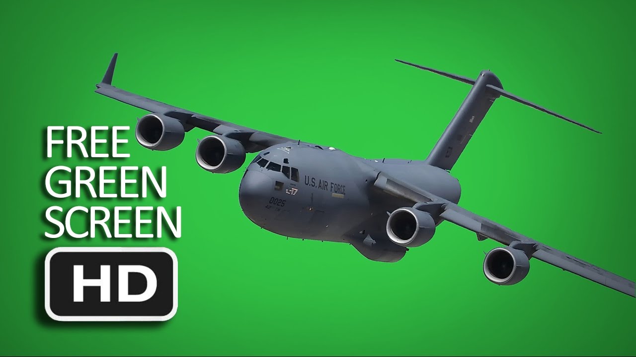 Free Green Screen - Flying Military Aircraft - YouTube