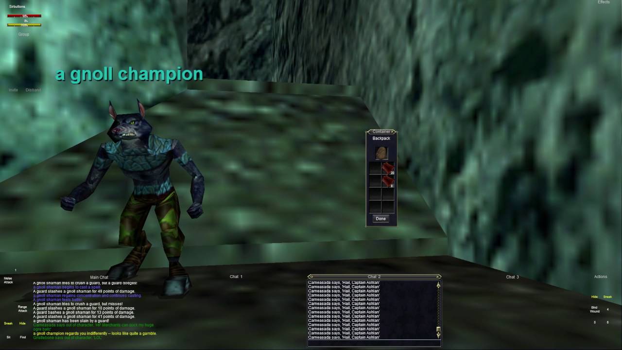 Everquest old school : Part 5 - Self Power Leveling - Orc & Gnoll Skin ...